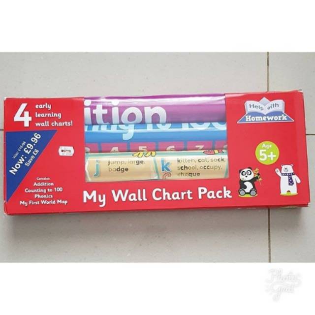 Jual My Wall Chart Pack Indonesia|Shopee Indonesia