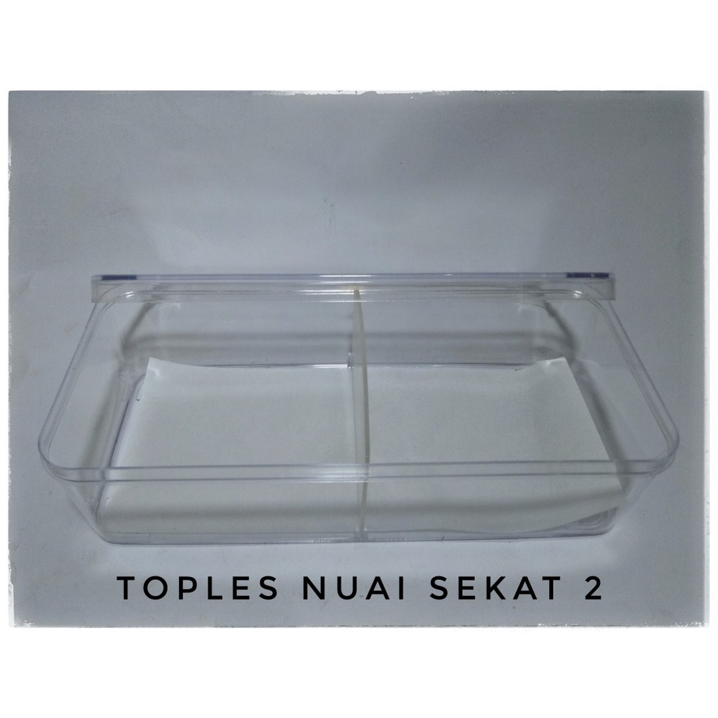 Jual Toples Sekat 2 Transparant / Toples Nuai Gemini SN 618 / Toples ... Jual Toples Sekat 2 Transparant / Toples Nuai Gemini SN 618 / Toples ...