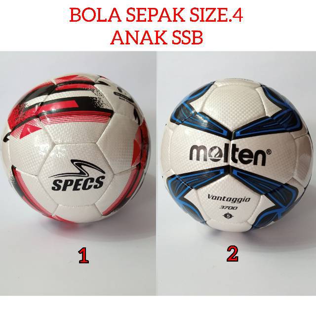 BOLA SEPAK SIZE.4 ANAK SSB | Shopee Indonesia