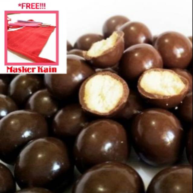 Jual Biskuit Bola Coklat - 250gr / Roti Lapis Cokelat / Crispy Wafer ...