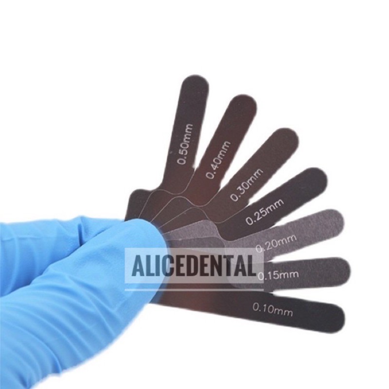 Jual Dental interproximal enamel reduction grinding gauge ruler ...