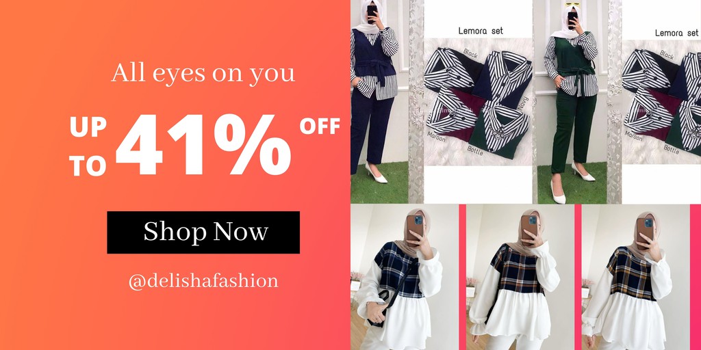 Toko Online DELISHA FASHION | Shopee Indonesia