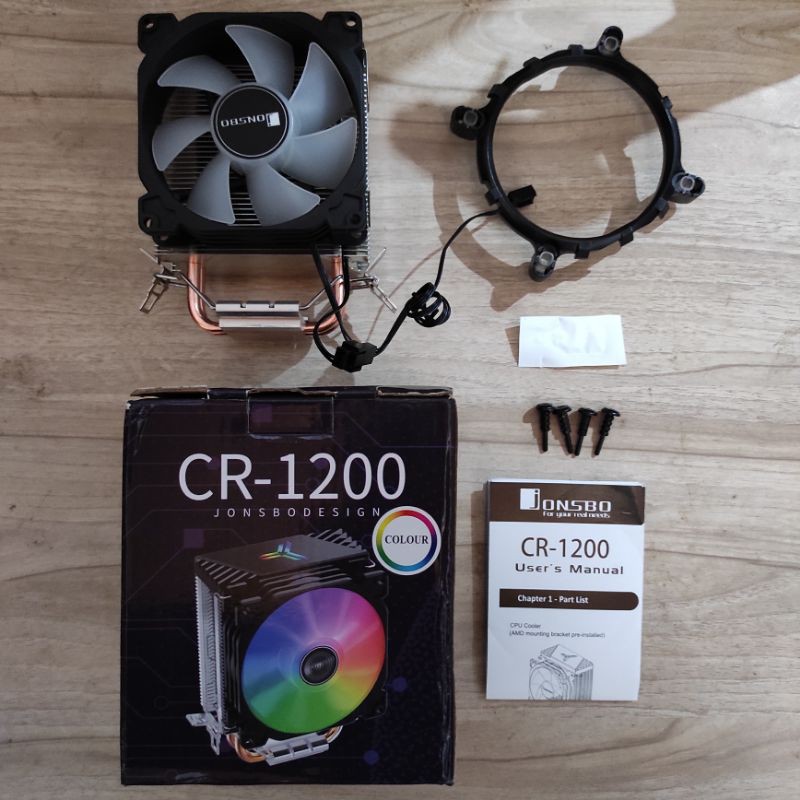 Jual Jonsbo cr1200 Fan Processor RGB Cooler HSF Intel / Amd | Shopee ...