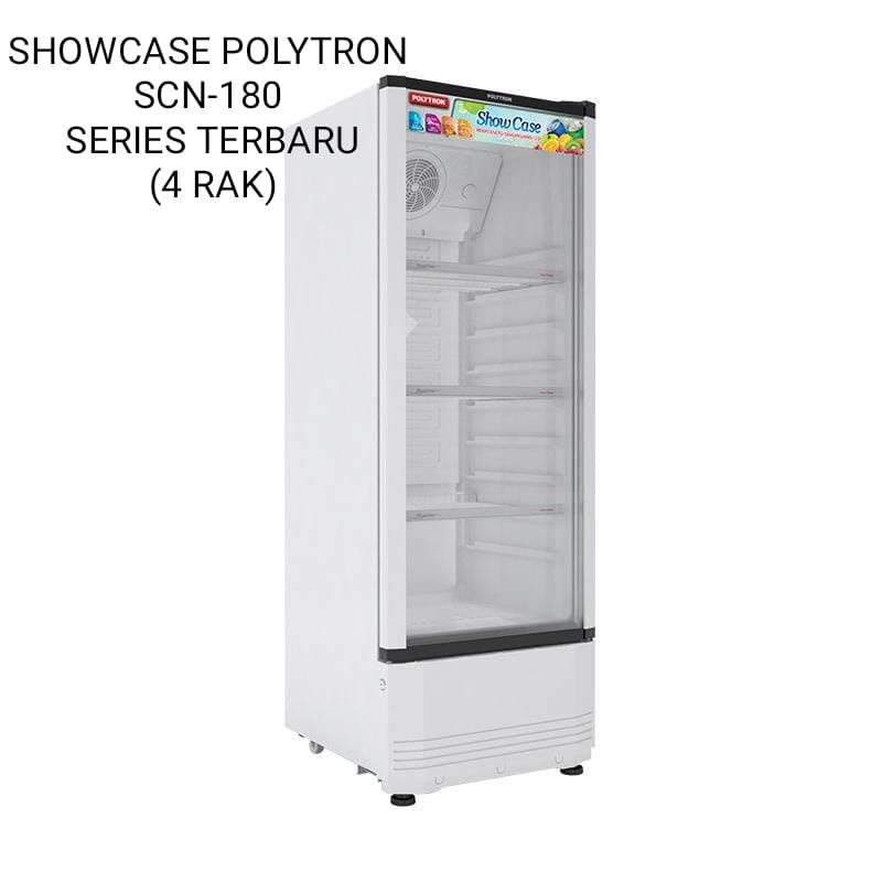 Jual SHOWCASE 4rak POLYTRON SCN-180 SERIES TERBARU (4 RAK) UNTUK KOTA ...