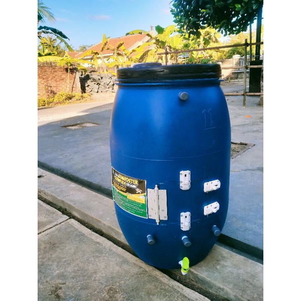 Jual Alat Komposter Sampah Organik Berpintu ukuran 120 liter include ...