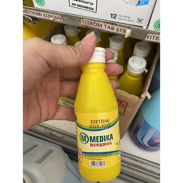 Jual Rivanol cairan pembersih luka ukuran 100ml dan 300ml medika ...