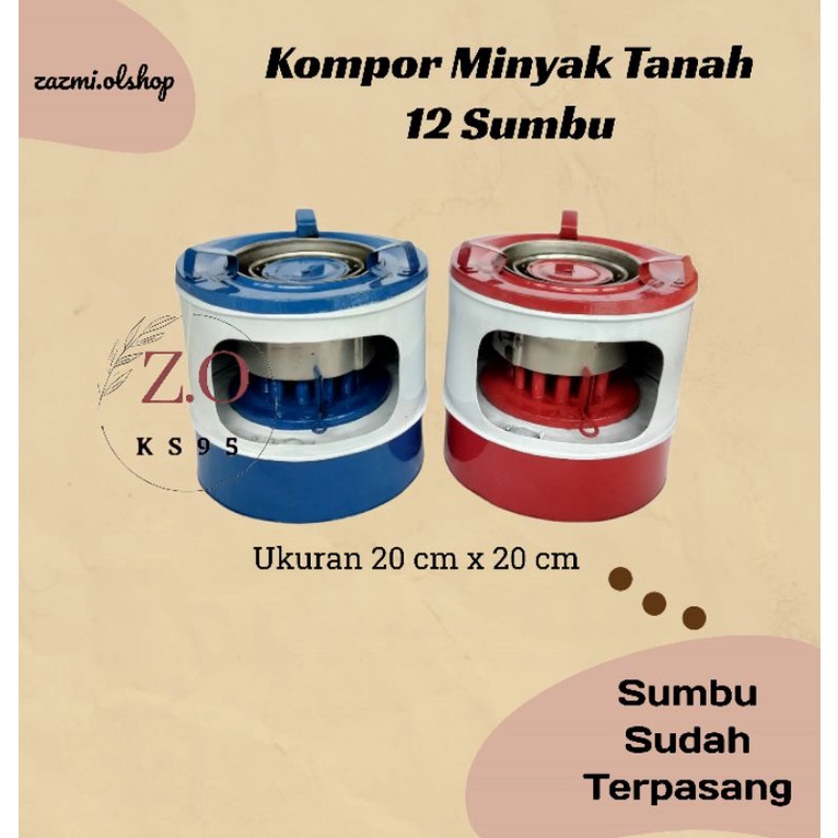Jual Kompor Minyak Tanah 12 Sumbu Sumbu Sudah Terpasang Shopee Indonesia
