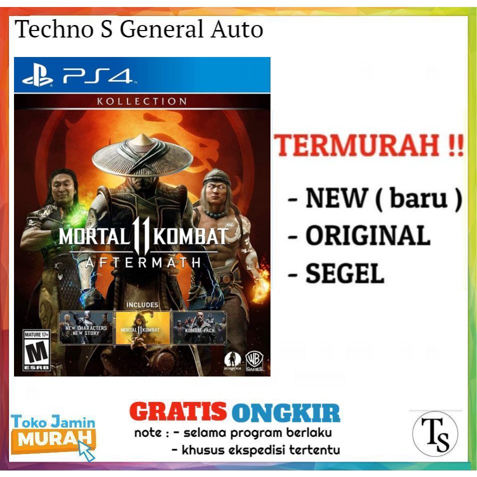 Jual PS4 Mortal Kombat 11 Aftermath Kollection / Kaset PS 4 MK 11 Aftermath | Shopee Indonesia