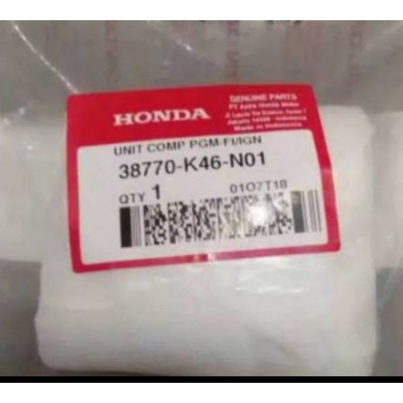 Jual 38770-K46-N01 ECM ECU VARIO 110 BEAT INJEKSI ORI AHM SEGEL UNIT ...