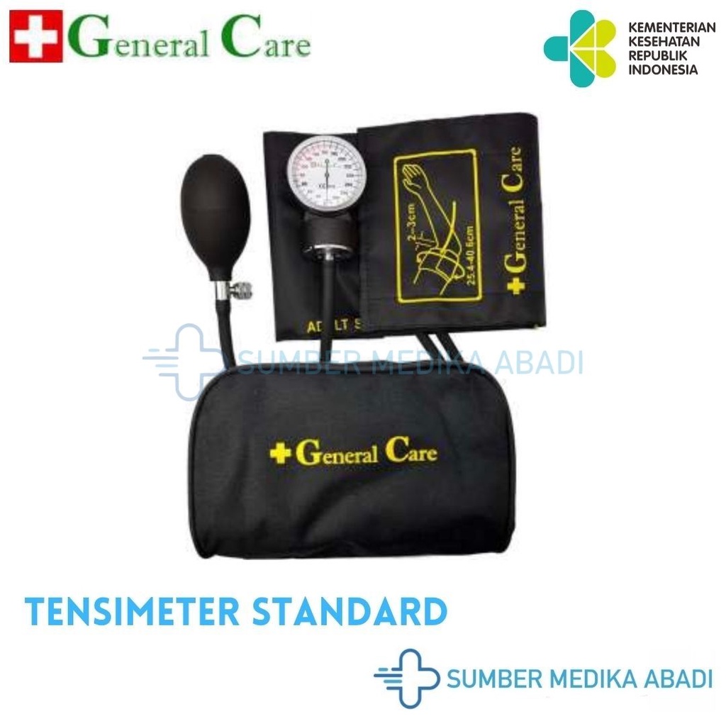Jual Tensimeter Aneroid Jarum General Care / Aneroid Sphygmomanometer ...