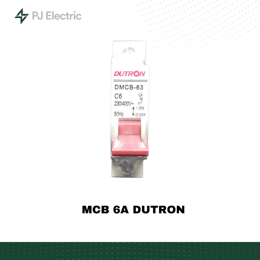 Jual MCB 6A DUTRON | Shopee Indonesia