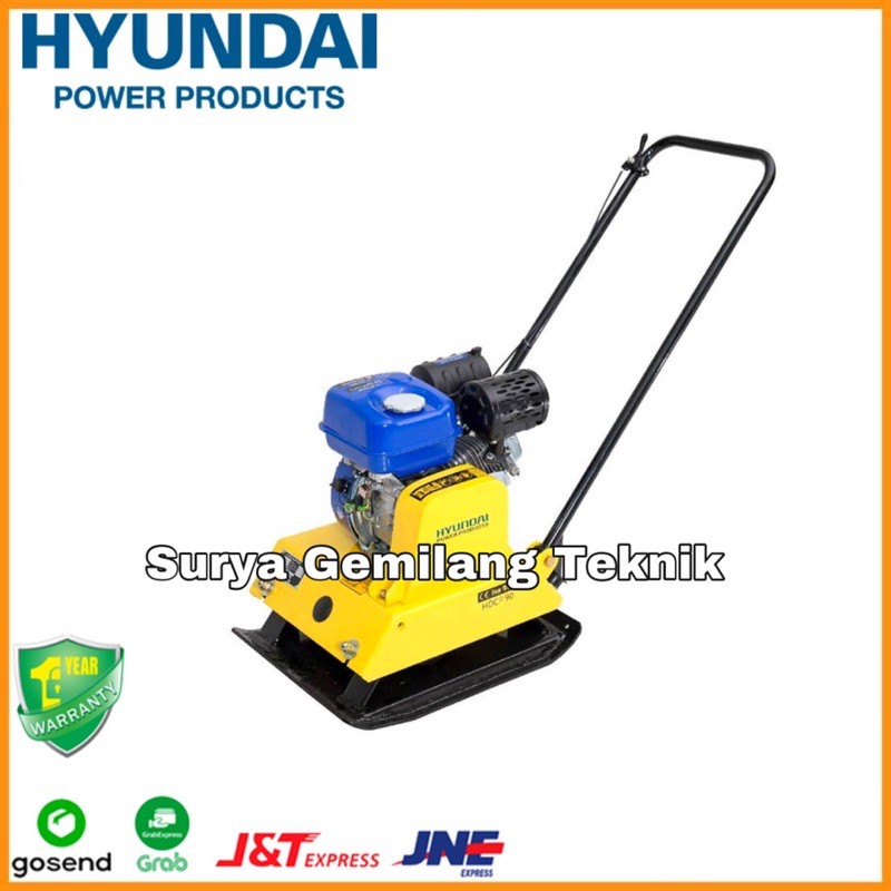 Jual Mesin Stamper - Plate Compactor HYUNDAI HDCP90 Plate Compactor ...