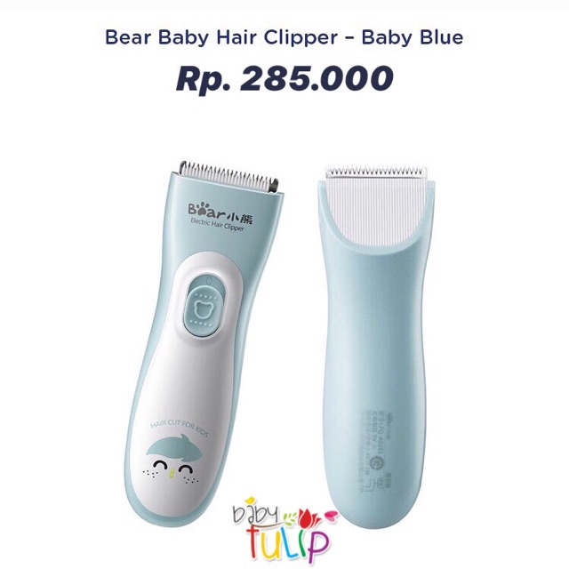 Jual Bear Baby Hair Clipper / alat cukur rambut bayi | Shopee Indonesia