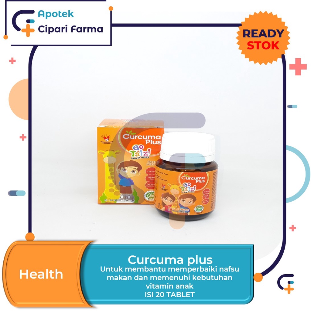 Jual Curcuma Plus Go Talz Suplemen Daya Tahan Tubuh | Penambah Nafsu ...
