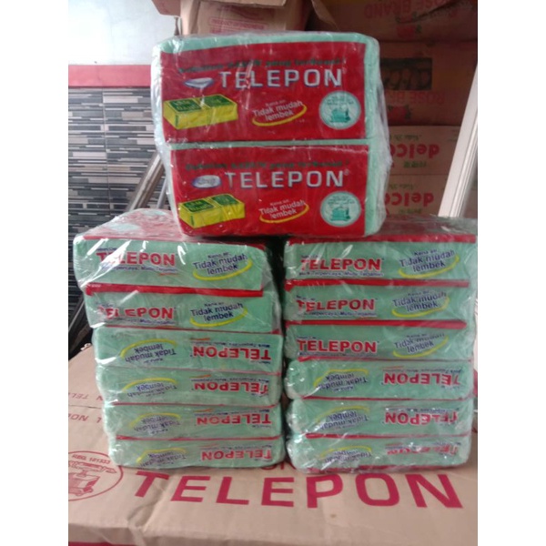Jual sabun telepon single pack kemasan hijau pembersih noda 200 g ...