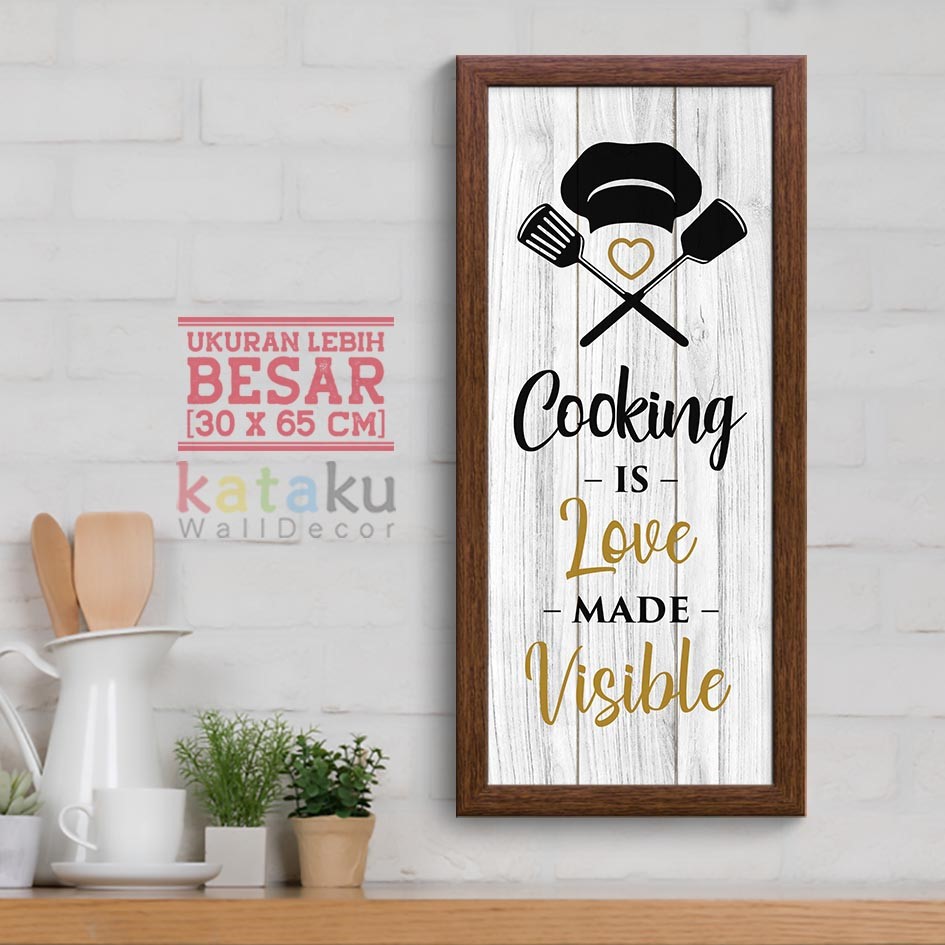 Jual Hiasan Dinding Dekorasi Dapur Rustic Poster Wall Decor Ruang Makan ...