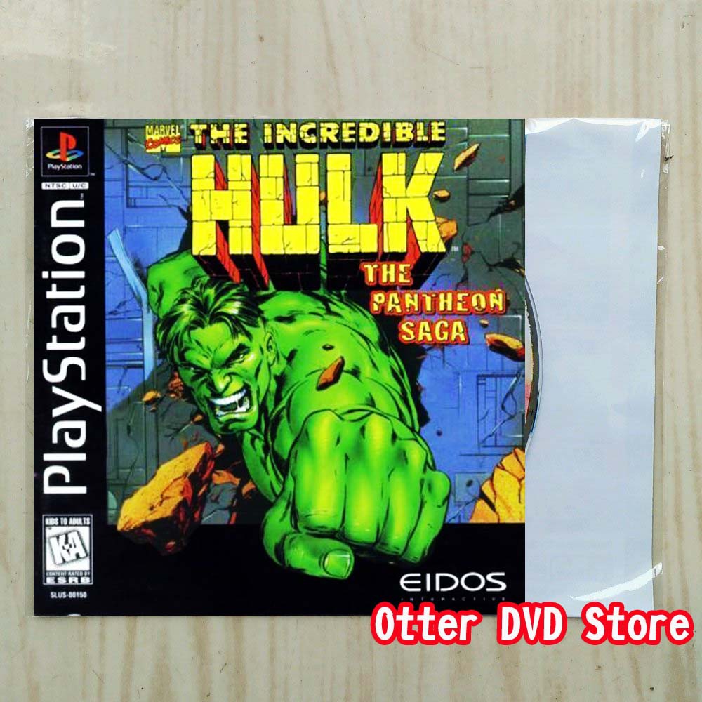 Jual Kaset CD Game Ps1 Ps 1 The Incredible Hulk - The Pantheon Saga ...