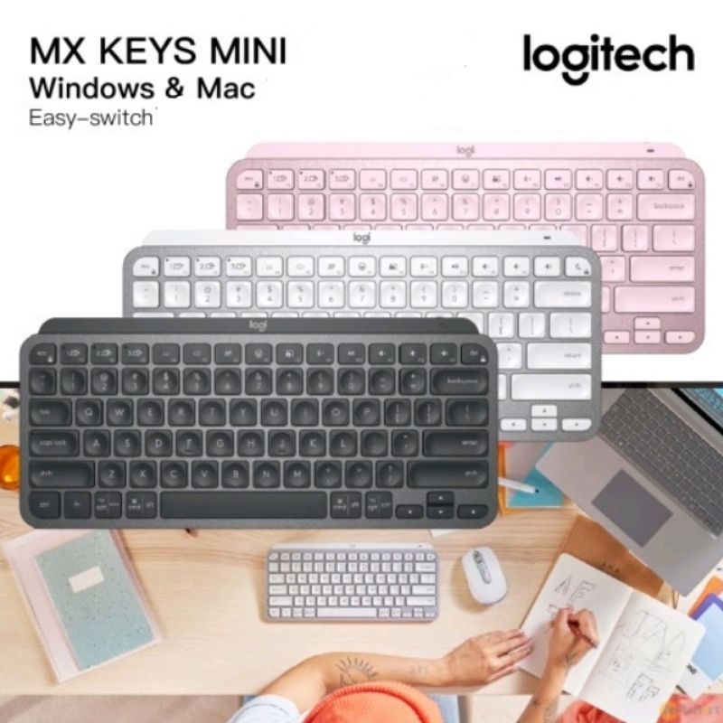 Jual Logitech MX Keys Mini Wireless Illuminated Keyboard | Shopee Indonesia