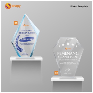 Jual CETAK PLAKAT AKRILIK ACRYLIC WISUDA TROPHY WEDDING MEDALI PIAGAM ...