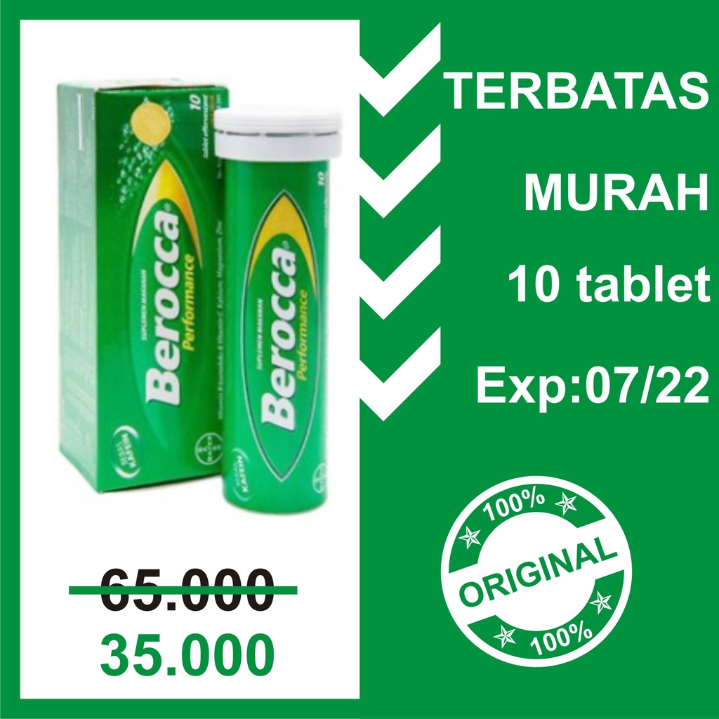 Jual Berocca Rasa Jeruk 10 Tablet Indonesia|Shopee Indonesia