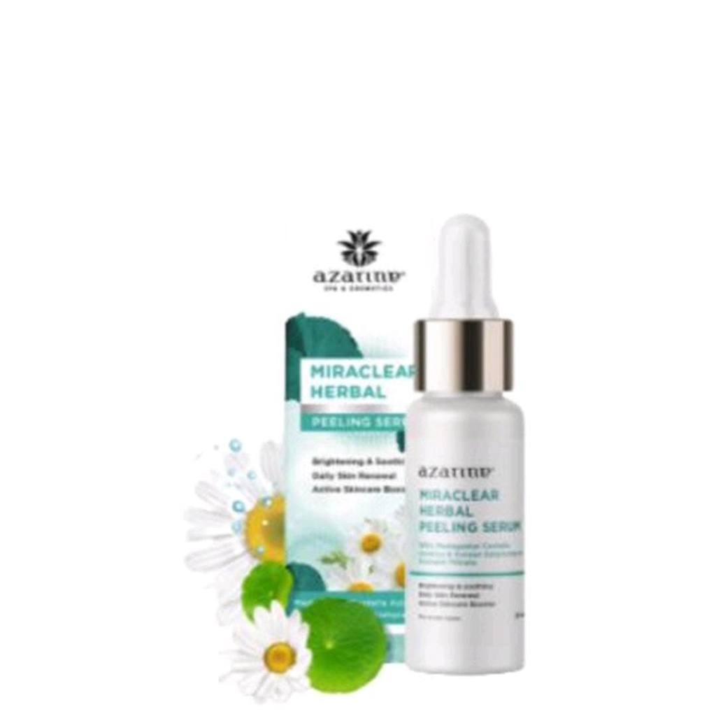Jual Azarine AHA BHA Miraclear Herbal Peeling Serum 20 mL | Shopee Indonesia