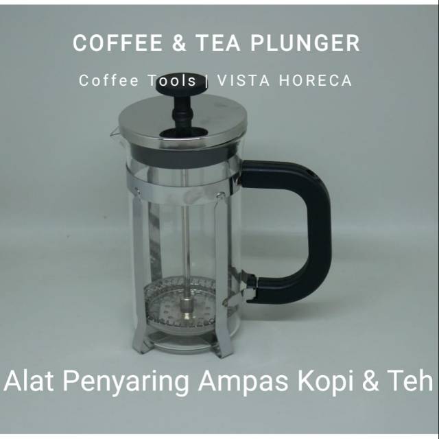 Jual French Press Coffee & Tea Plunger 350 ml - Alat buat kopi tanpa ...