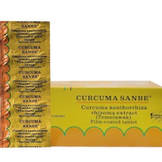 Jual Curcuma Sanbe Strip Isi 10 Tablet - Suplemen Meningkatkan Nafsu ...