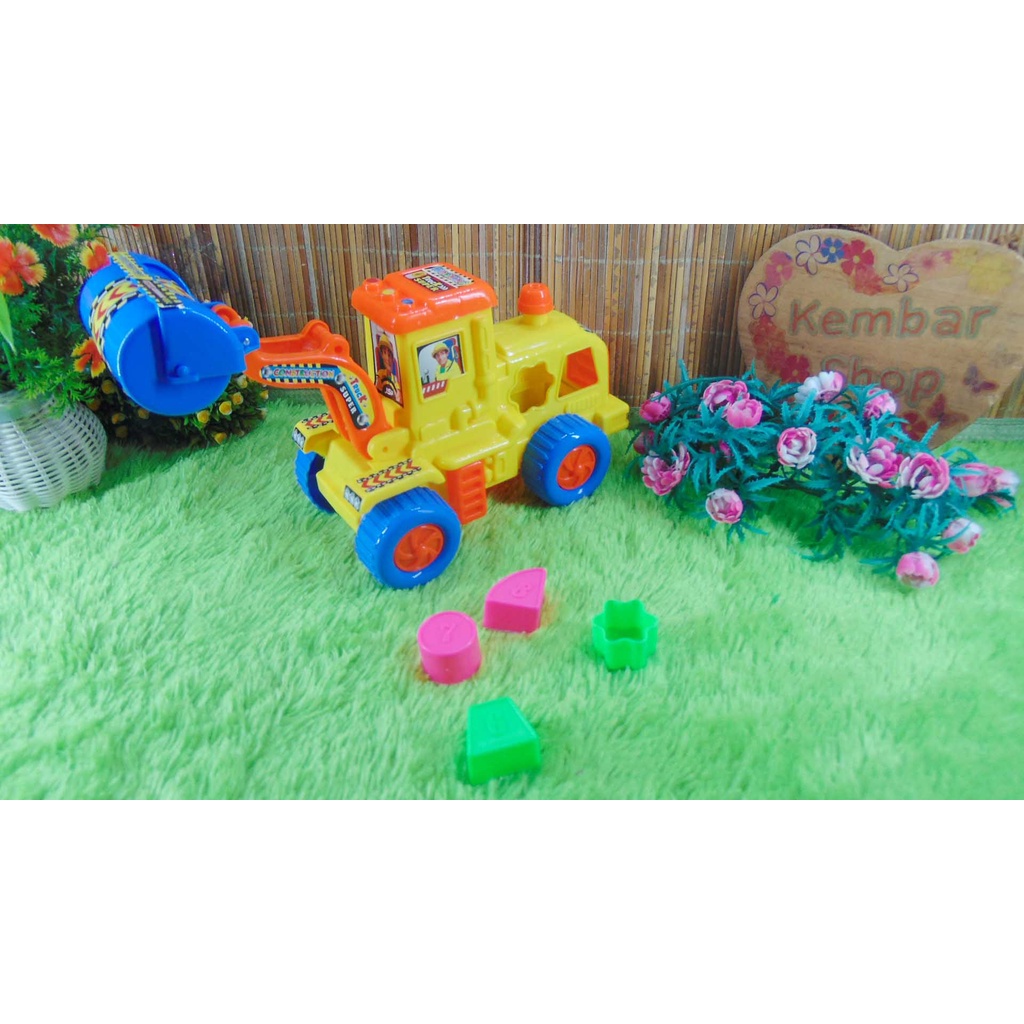 Jual ST25-PL6 Mainan Edukasi Anak Mobil Konstruksi Stoom Stom Stum ...