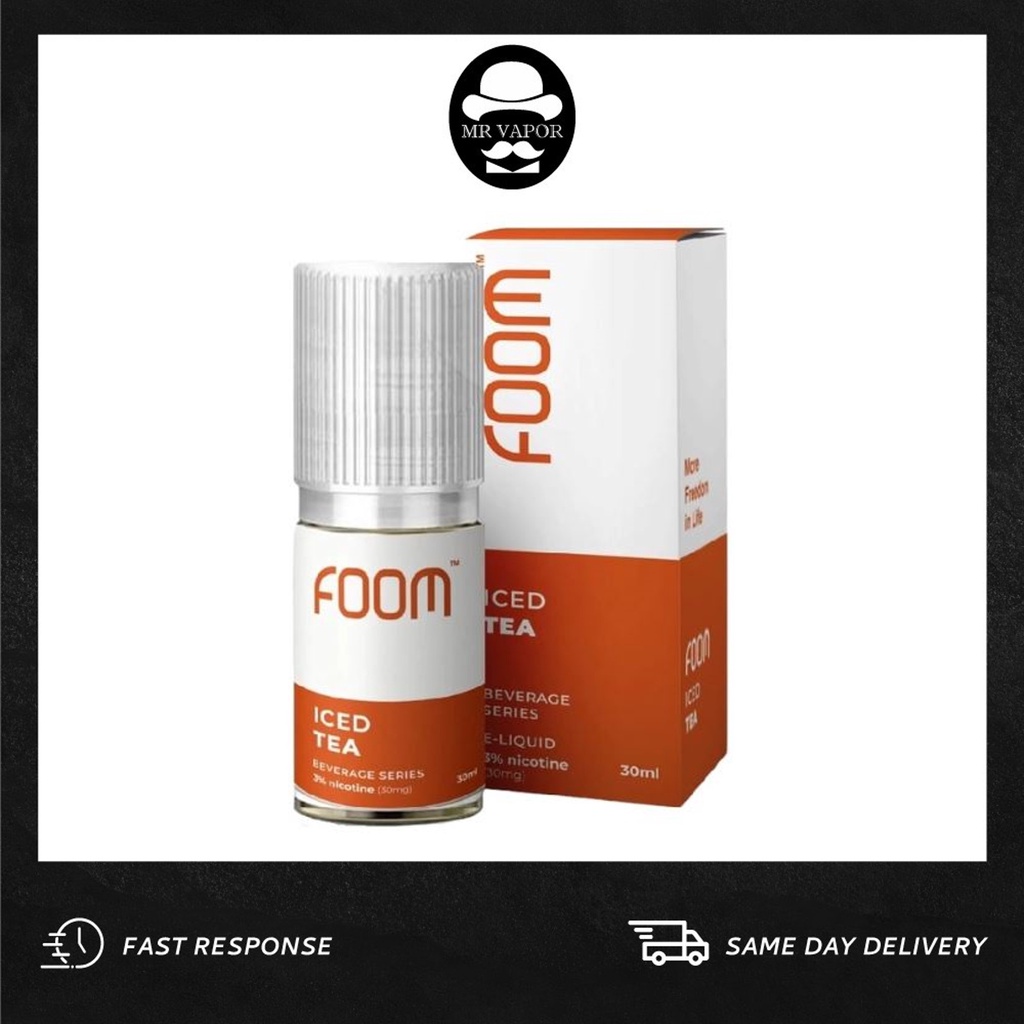 Jual FOOM ICED TEA SALT NIC 30ML 30MG | Shopee Indonesia