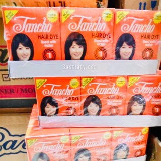 Jual TANCHO HAIR DYE NATURAL BLACK (1BOX/1PCS/6GRAM) ORIGINAL CAT ...