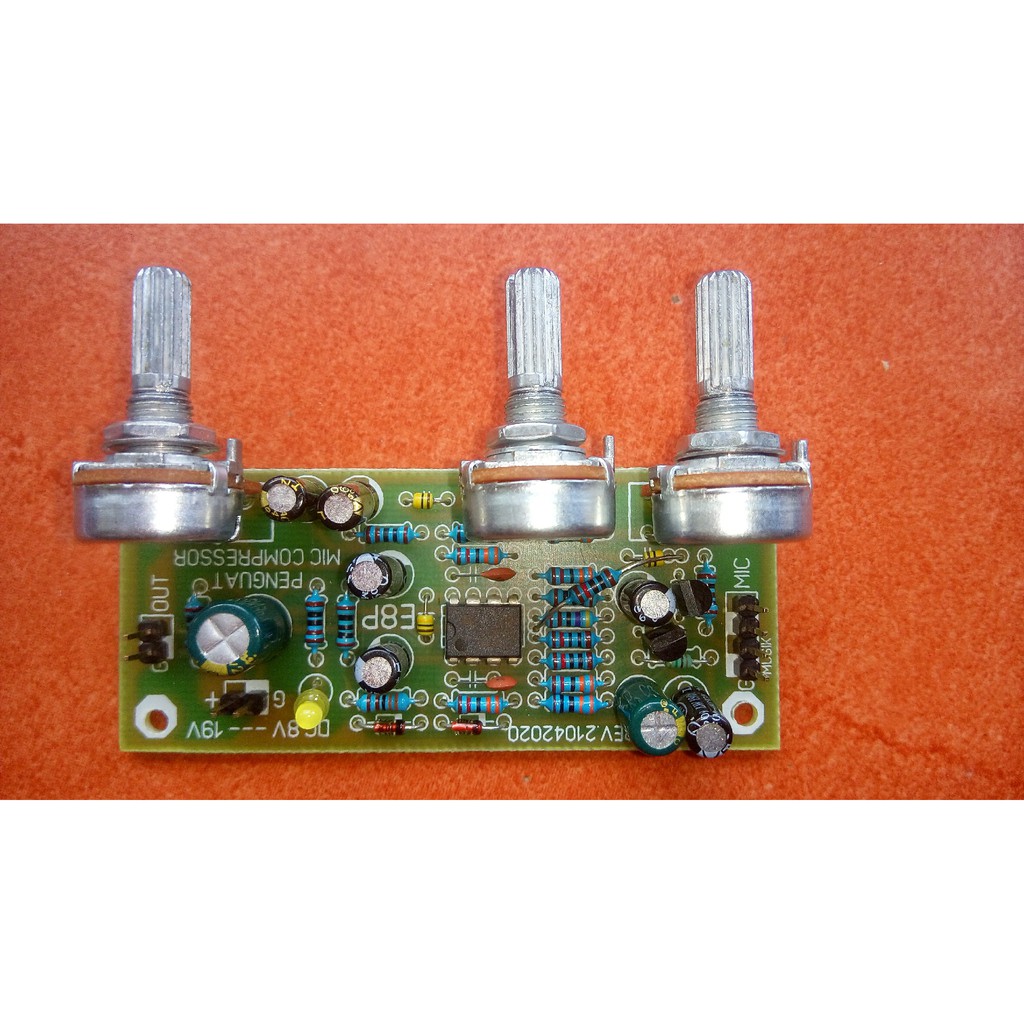 Jual Kit Modul Penguat Mic Compressor Mono Bisa Effect Suara Angin ...
