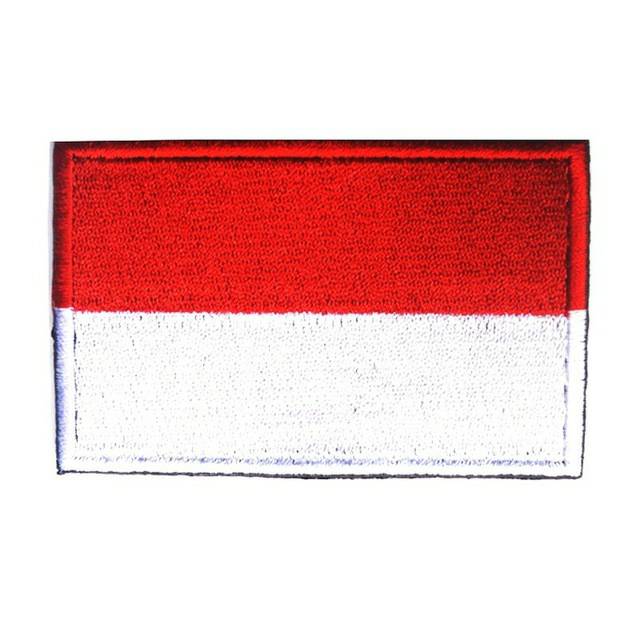 Jual Bet Bed BORDIR Merah Putih 3x5 cm/ Bet Sekolah Bijian Grosir ...