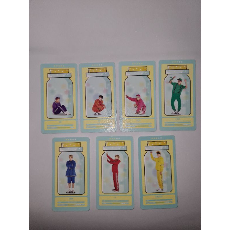 Jual BTS Cloud Card Japan Edition (Cloud Card RM Jin SUGA Jhope Jimin V Jungkook) | Shopee Indonesia