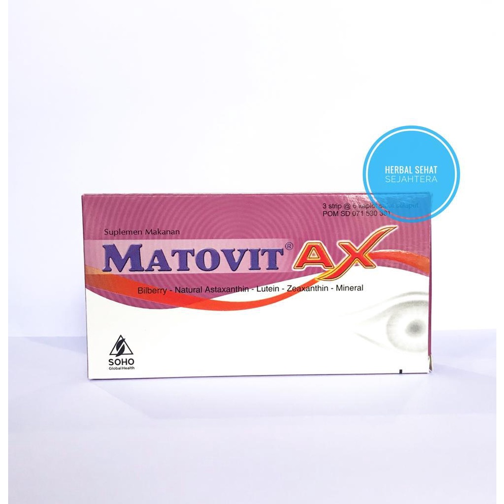 Jual MATOVIT AX Matovit AX matovit ax matofit - kesehatan mata | Shopee ...