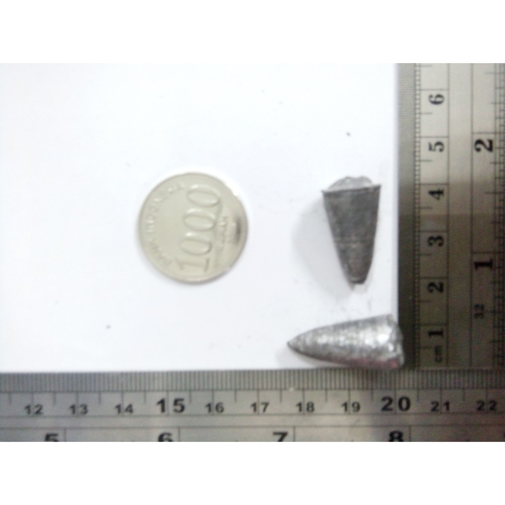 Jual Timah/bandul/pemberat pancing (size 4 1/2 P) | Shopee Indonesia