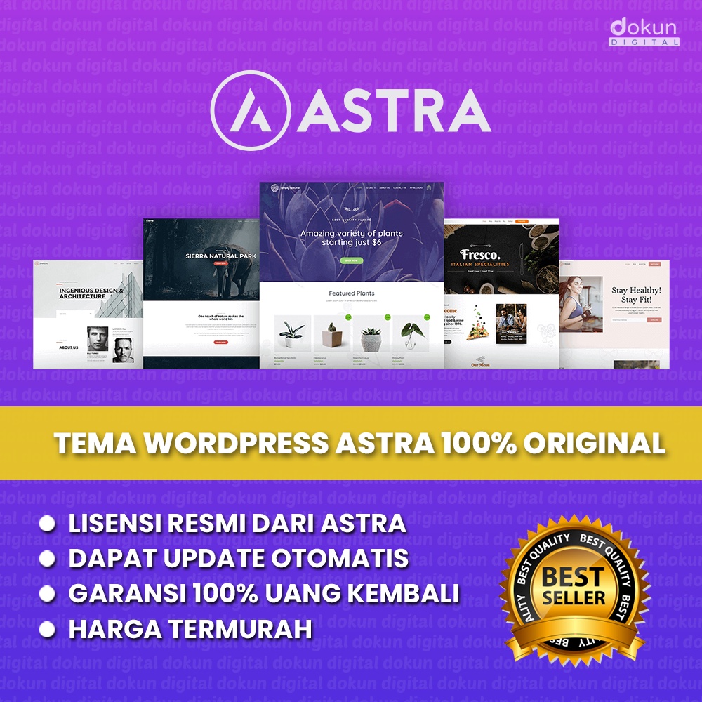 Jual Astra Pro Theme Wordpress 100% Original - Lifetime - Update Otomatis | Shopee Indonesia