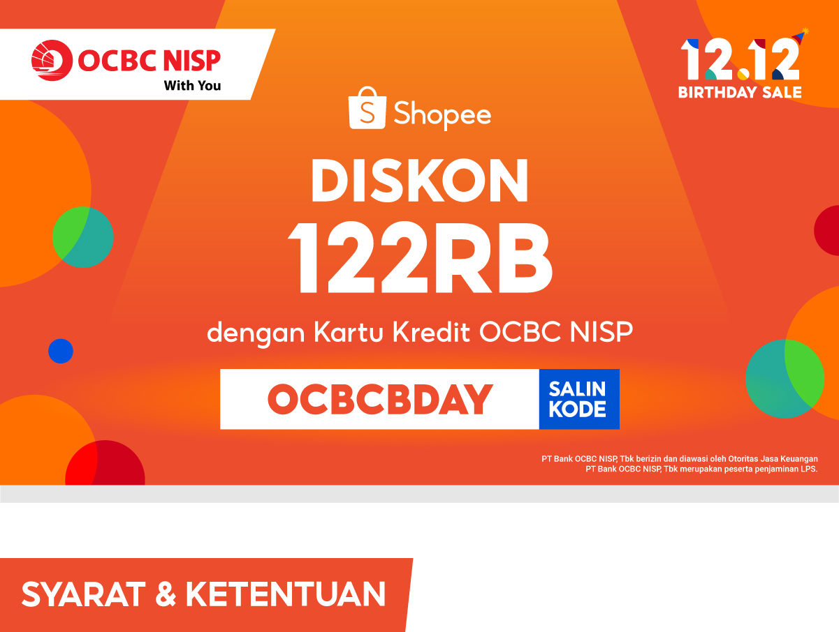 Diskon 122RB dengan Kartu Kredit OCBC NISP