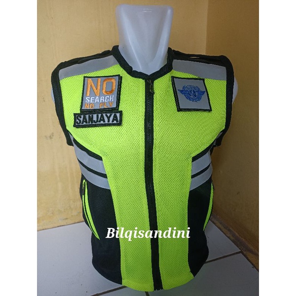 Jual rompi avsec jala tebal/rompi avsec bandara | Shopee Indonesia
