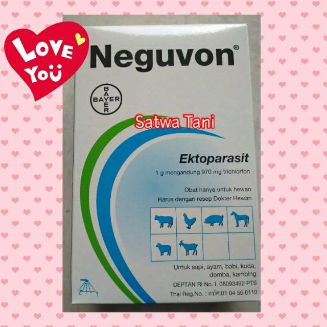 Jual NEGUVON 1 kg (Anti ektoparasit) Indonesia|Shopee Indonesia