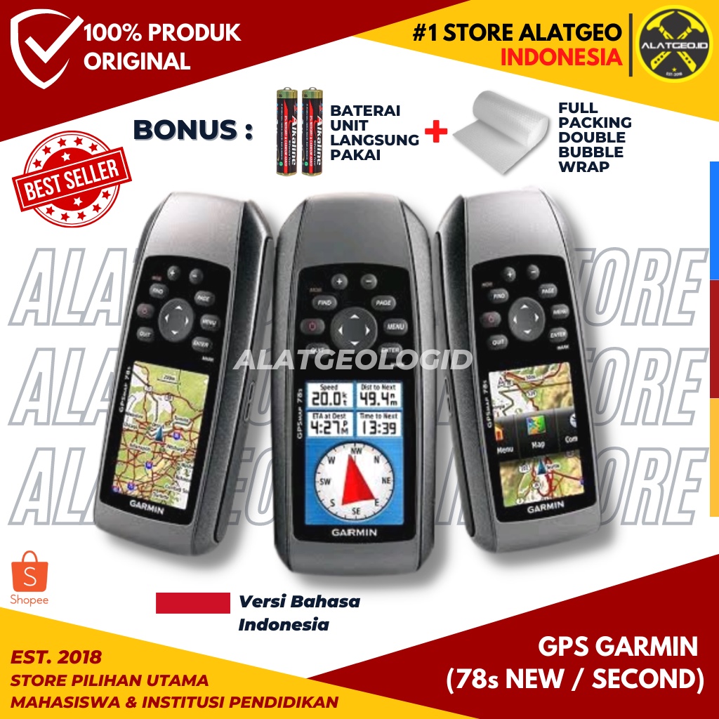 Jual GPS MAP Garmin 78s 78 s ORIGINAL GARANSI RESMI NEW / SECOND Survey ...