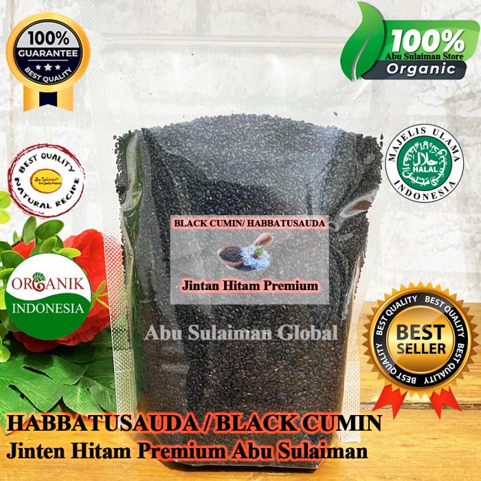 Jual Biji Jinten Hitam 500 Gr / Black Cumin / Jintan Hitam ...