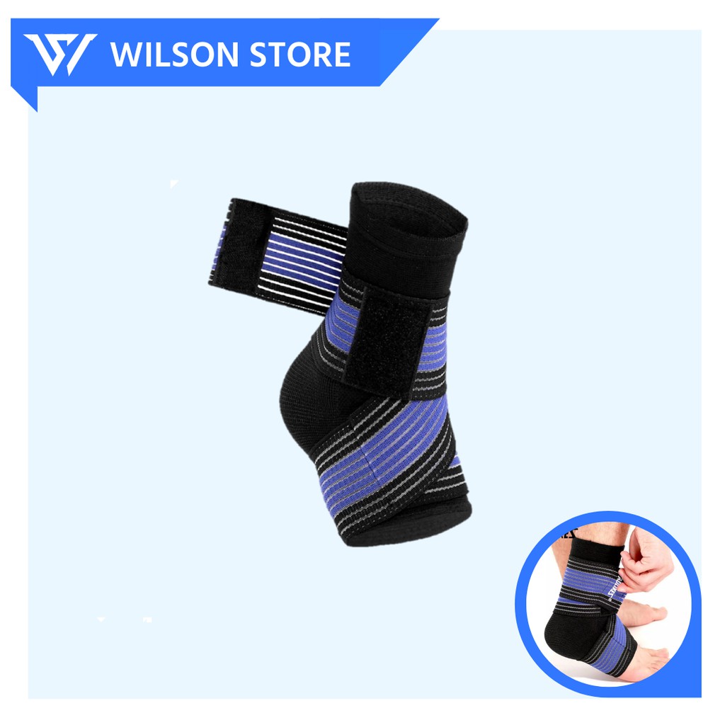Jual 7528 AOLIKES ANKLE SUPPORT PAD WRAP STRAP SLEEVE DEKER PELINDUNG ...