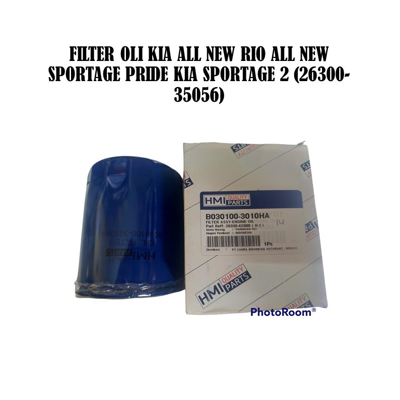 Jual FILTER OLI ALL NEW RIO ALL NEW SPORTAGE PRIDE SPORTAGE 2 SARINGAN ...