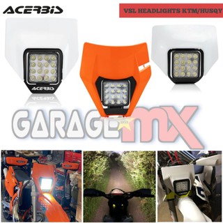 Jual HEADLIGHT ACERBIS VSL KTM HUSQVARNA. HEADLAMP KTM HUSQVARNA. LAMPU ...