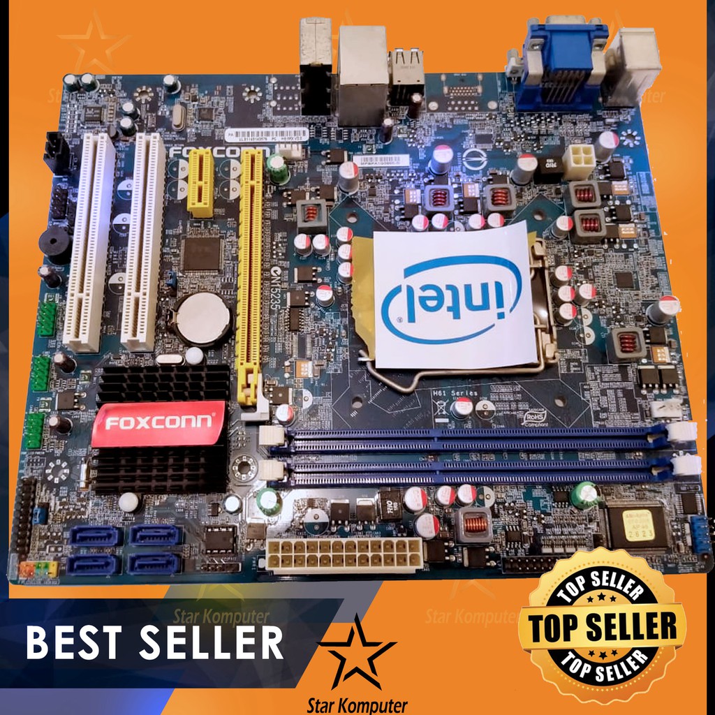MOTHERBOARD FOXCONN H61 LGA 1155 | Shopee Indonesia