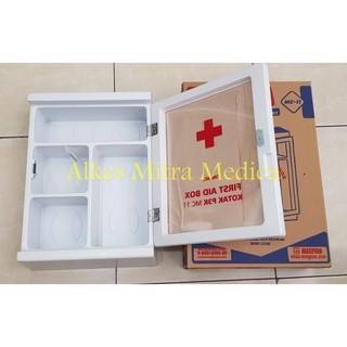 Jual Kotak P3K Dinding Maspion MC-11 / Kotak Obat Onemed / First Aid Box Indonesia|Shopee Indonesia
