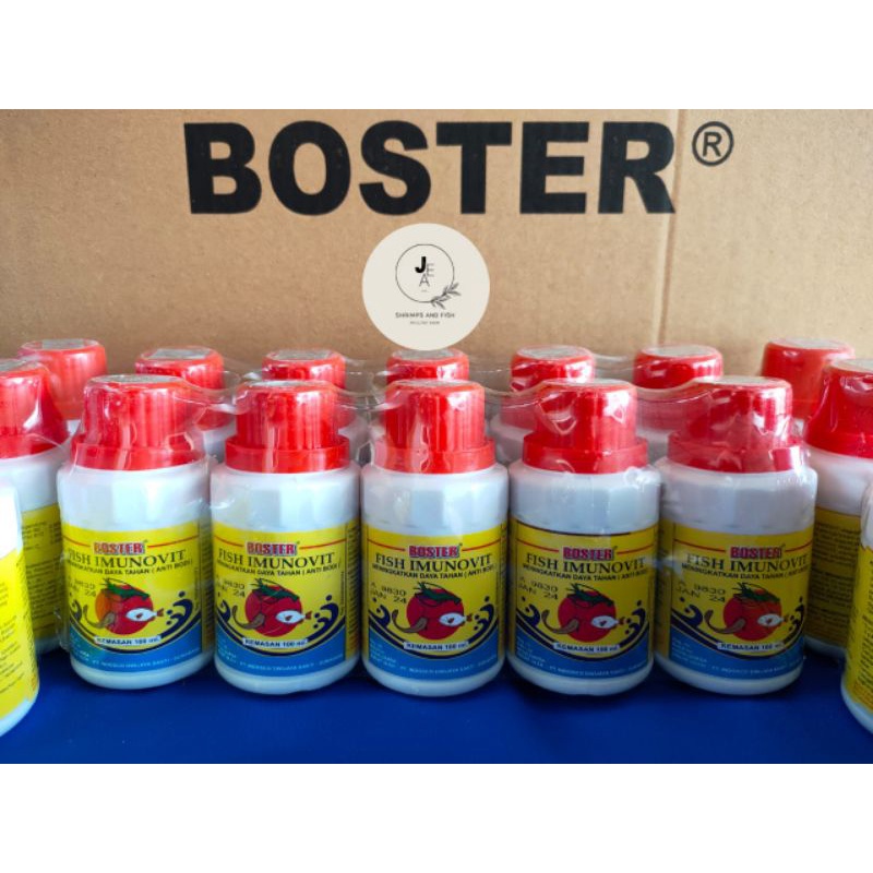 Jual BOSTER FISH IMUNOVIT , fish imunovit 100 ml BOSTER | Shopee Indonesia