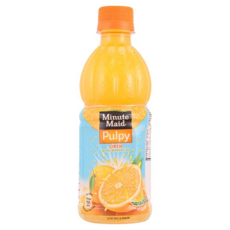 Jual Minute Maid Pulpy Orange 1 pak isi 12 pcs @300ml | Shopee Indonesia