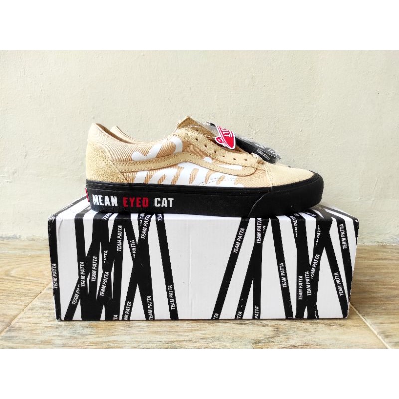 Jual Vans Vault x Patta Old School VLT LX Almond Buff | Shopee Indonesia