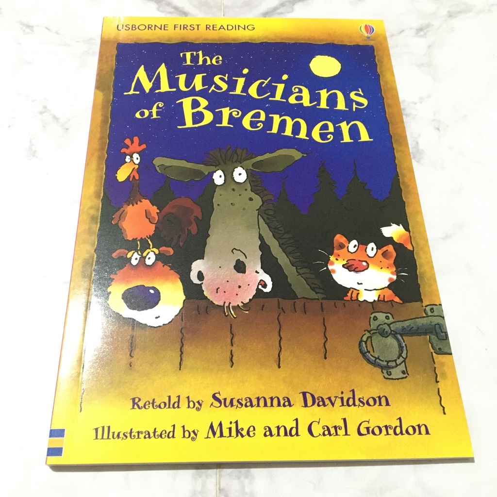 Jual the musicians of bremen usborne reprint buku cerita anak storybook ...